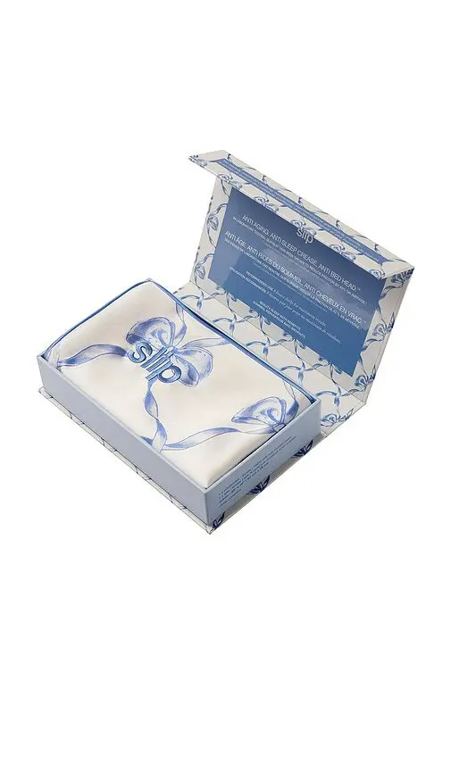 Slip Pure Silk Queen Pillowcase In Baby Blue - Bowie