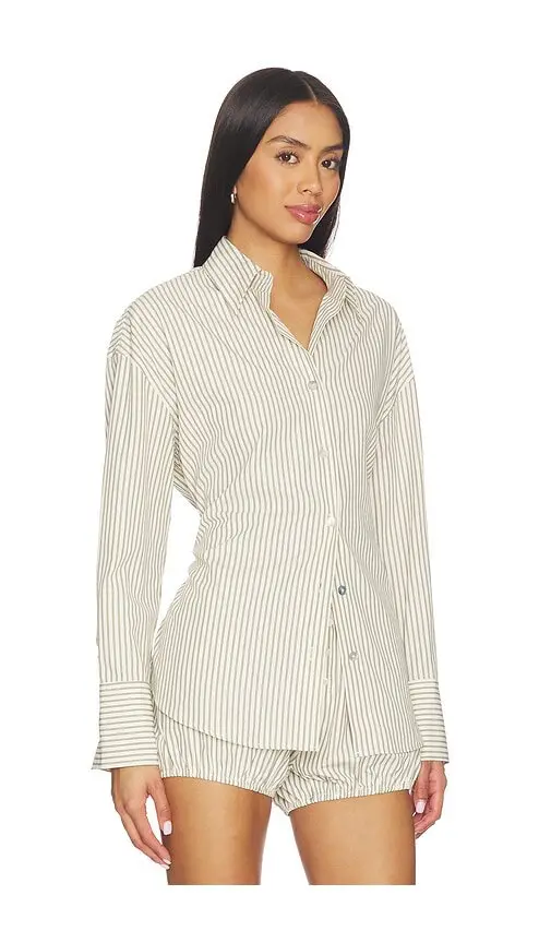 NIA X Jules Button-down Shirt - Cream