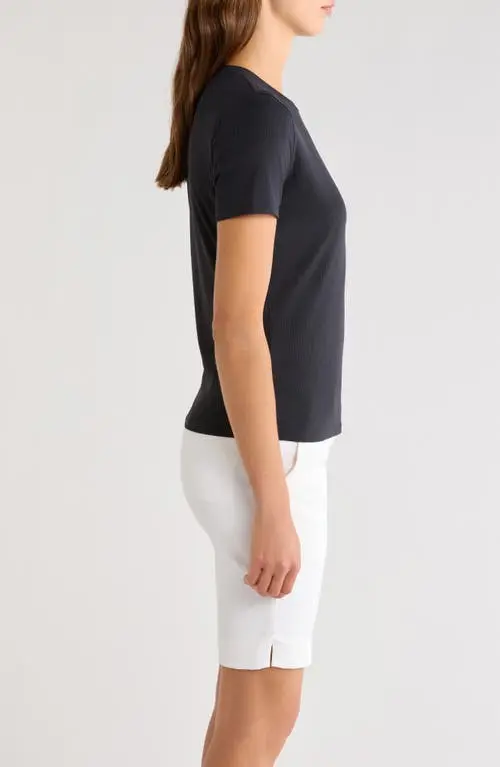 G/fore Tech Golf Upf 50+ Rib T-shirt - Onyx