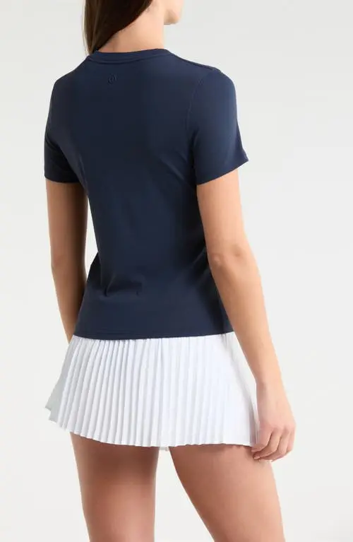 G/fore Tech Golf Upf 50+ Ribbed T-shirt - Twilight