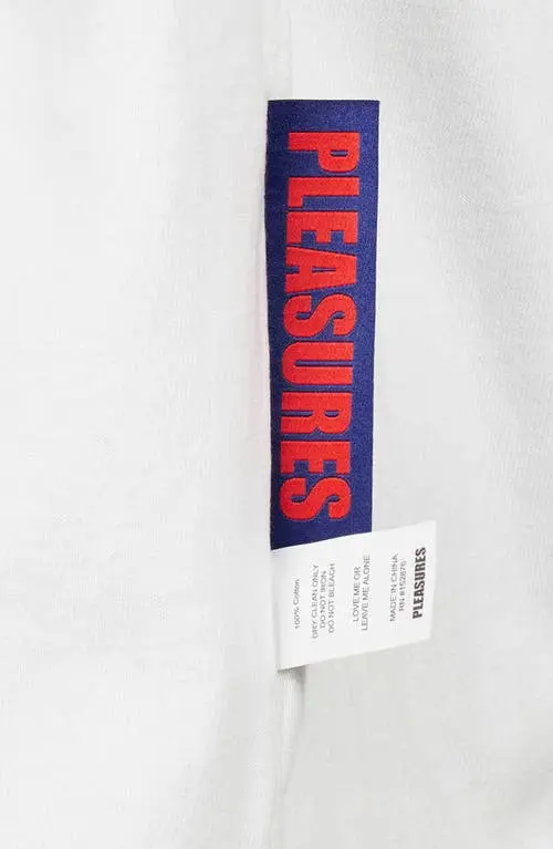 PLEASURES X Zero Skateboards Stars Graphic Print Reversible T-shirt
