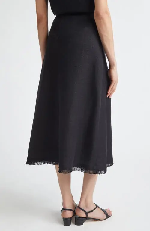 Max Mara Fringe A-line Skirt