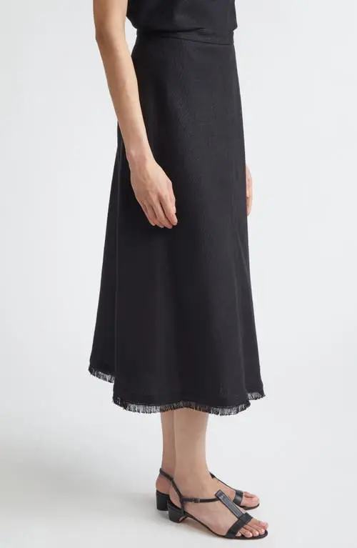Max Mara Fringe A-line Skirt