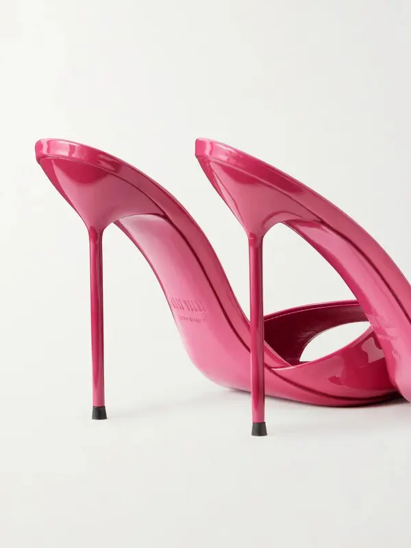 Paris Texas Lidia 105 Patent Leather Mules