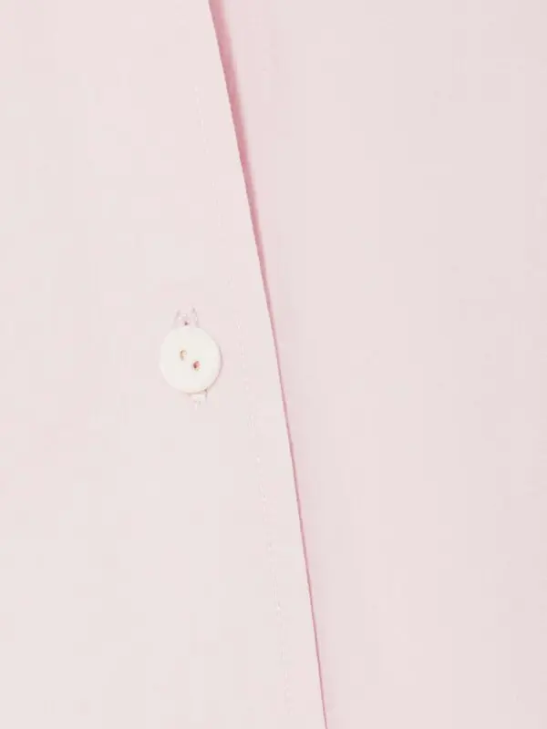 Maria Mcmanus Cropped Organic Cotton-poplin Shirt