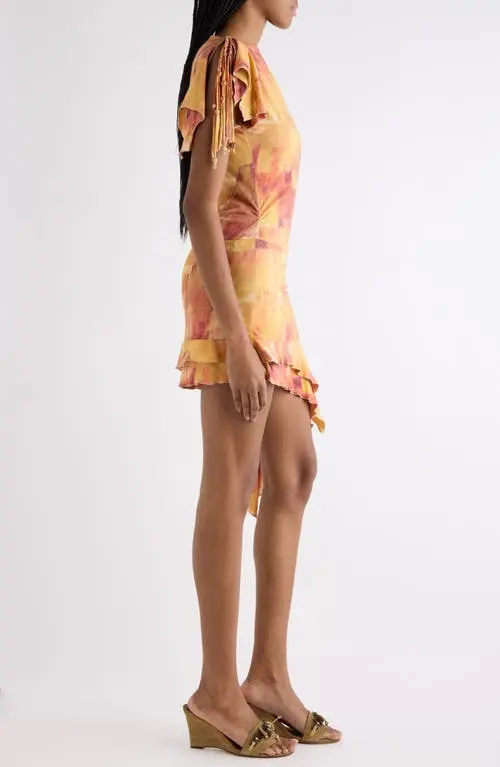 Isabel Marant Janick Draped Minidress