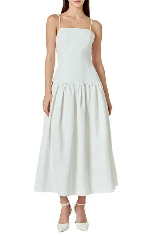 Endless Rose Drop Waist Sleeveless Maxi Dress