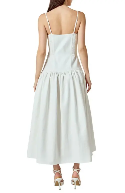 Endless Rose Drop Waist Sleeveless Maxi Dress