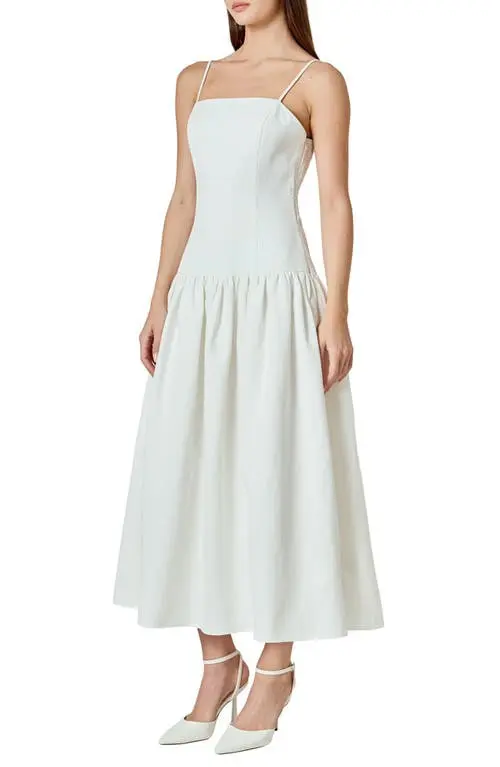 Endless Rose Drop Waist Sleeveless Maxi Dress
