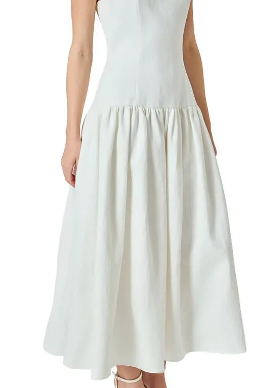 Endless Rose Drop Waist Sleeveless Maxi Dress