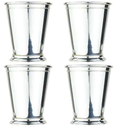 PRINCE OF SCOTS Julep Cupset Of 4 - Silver
