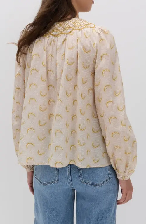 PER UNA BY M&S Embroidered Yoke Blouse