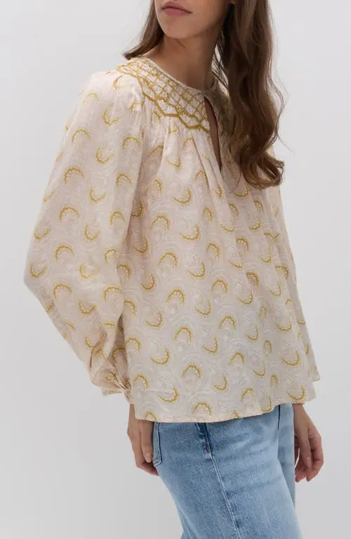 PER UNA BY M&S Embroidered Yoke Blouse