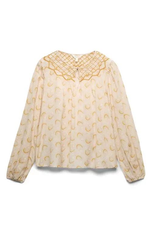 PER UNA BY M&S Embroidered Yoke Blouse