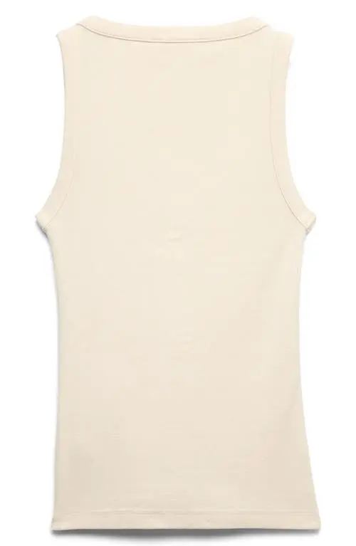 PER UNA BY M&S Ribbed Henley Sleeveless Top