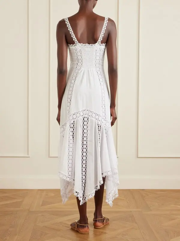 Charo Ruiz Ibiza Blossel Cotton-blend Maxi Dress