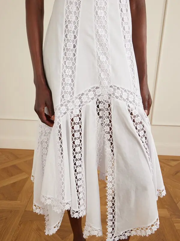 Charo Ruiz Ibiza Blossel Cotton-blend Maxi Dress