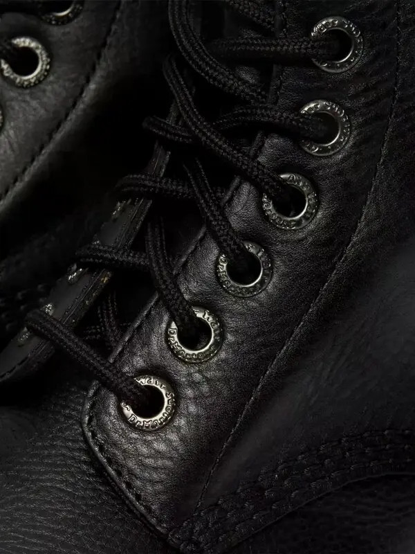 Dr. Martens Lace-up Leather Boots - Black
