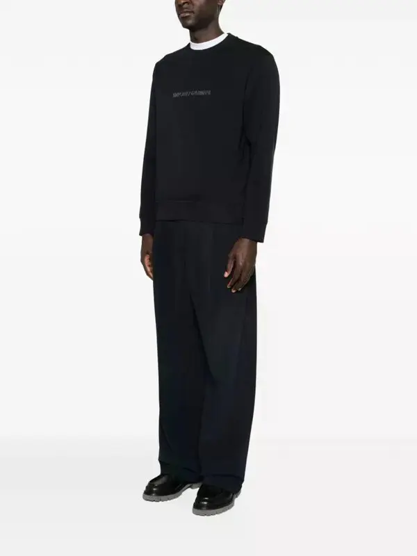 Emporio Armani Logo Cotton Sweatshirt