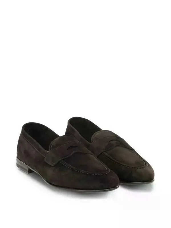 HENDERSON BARACCO Suede Loafers - Brown