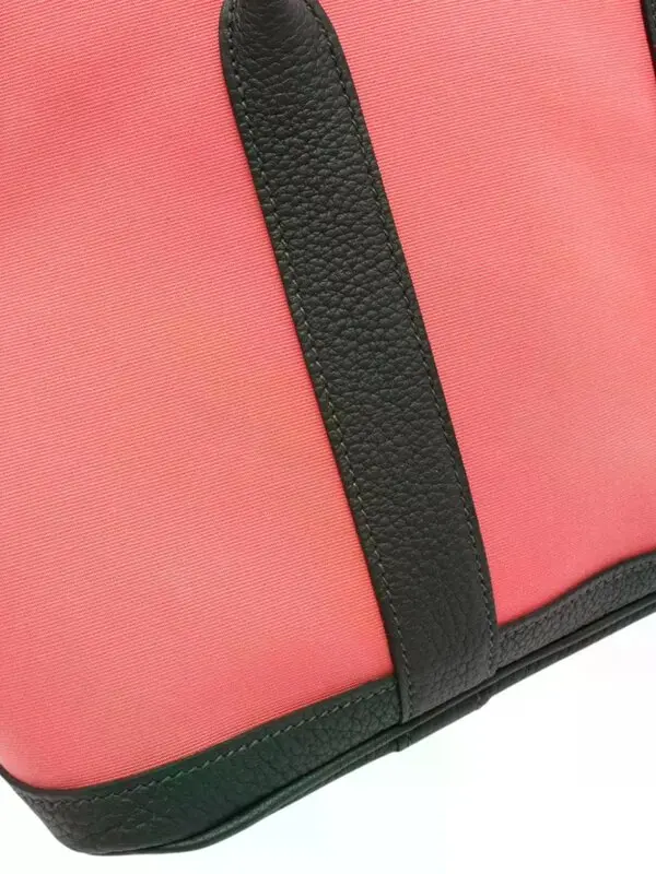 Hermès 2017 Toile And Negonda Garden Party 30 Tote - Pink
