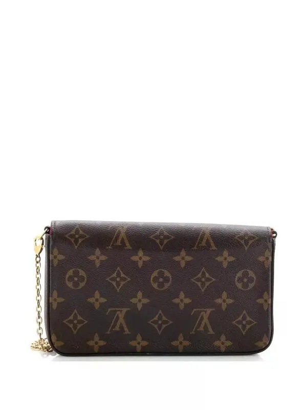 LOUIS VUITTON Felicie Pochette Monogram Canvas - Brown