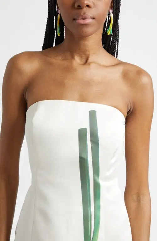 Sandy Liang Scallionette Drop Earrings