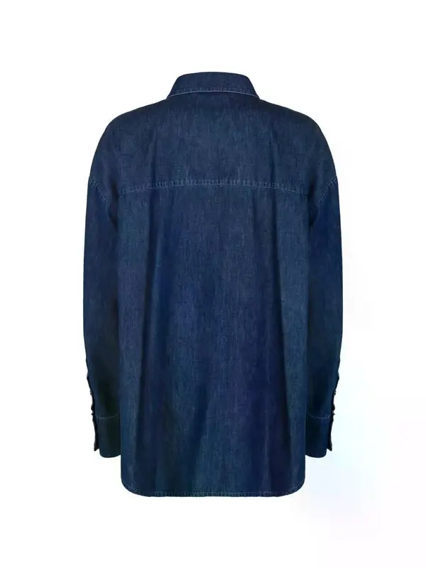 Max Mara Button-fastening Denim Shirt
