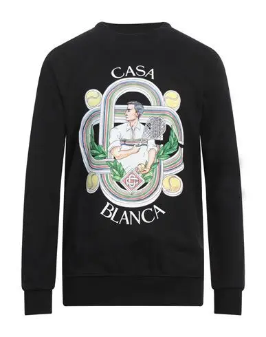 Casablanca Organic Cotton Sweatshirt - Black