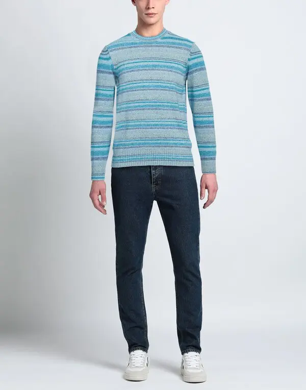 MQJ Striped Knitted Sweater