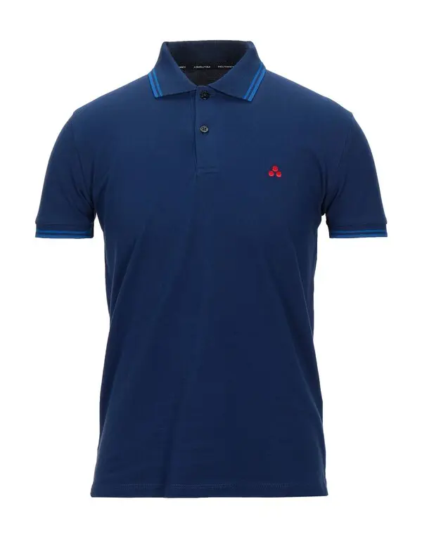 Peuterey Polo Shirt Size Cotton, Elastane - Blue