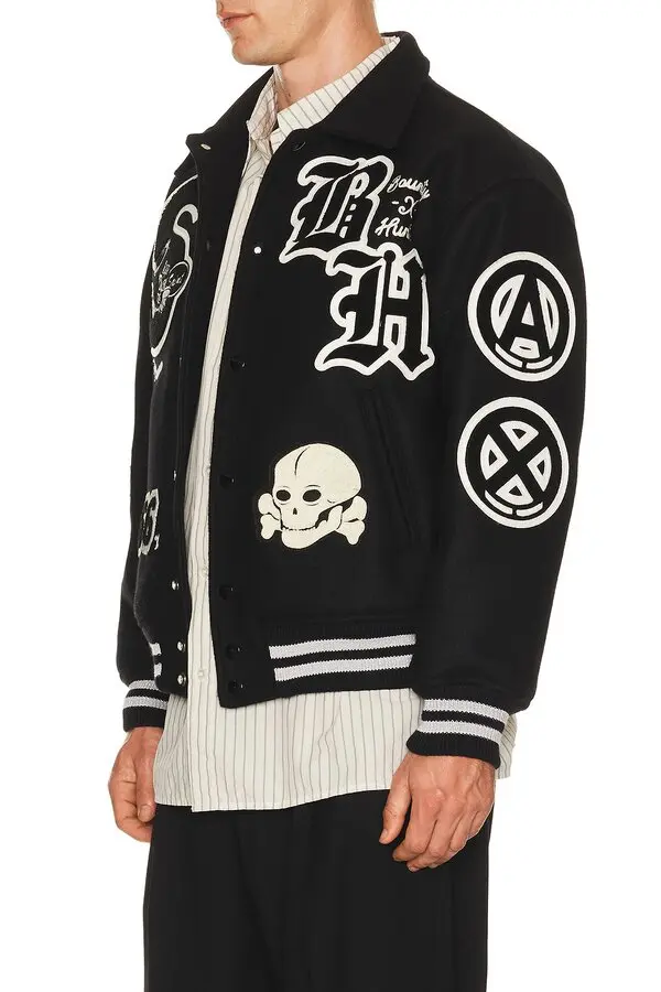 SAINT MXXXXXX Snt Hunter X Bounty Hunter Varsity Jacket
