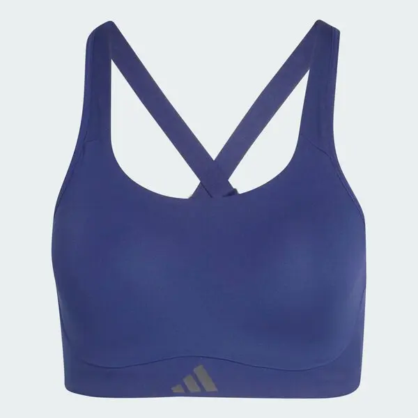 Adidas Optime Workout High Support Bra - Dark Blue