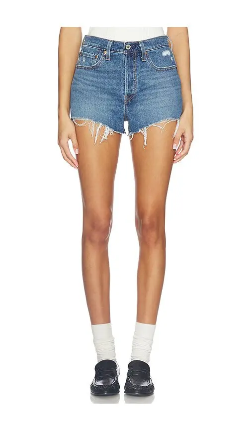 LEVI'S 501 Original Cut-off Denim Shorts - Blue