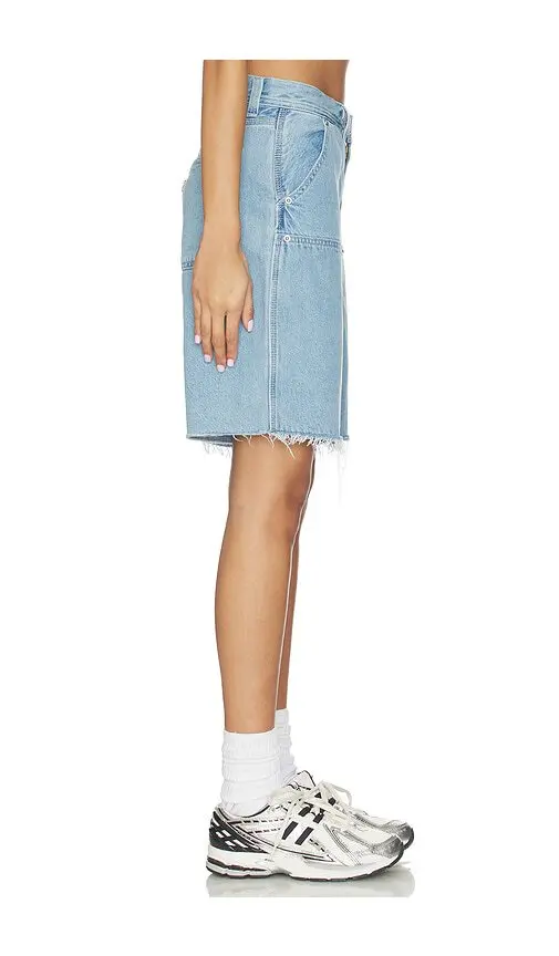 LEVI'S Baggy Dad Utility Jorts In Light Wash Denim