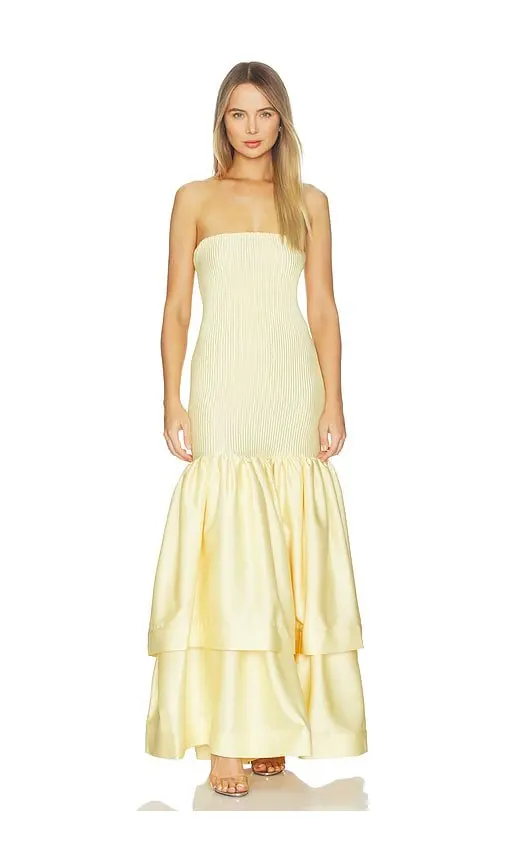L'IDEE Elevate Gown - Yellow