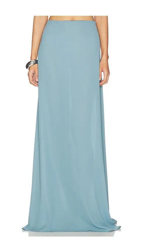 Lapointe Maxi Skirt In Georgette