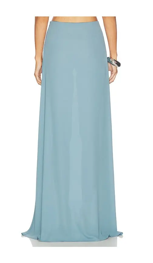 Lapointe Maxi Skirt In Georgette