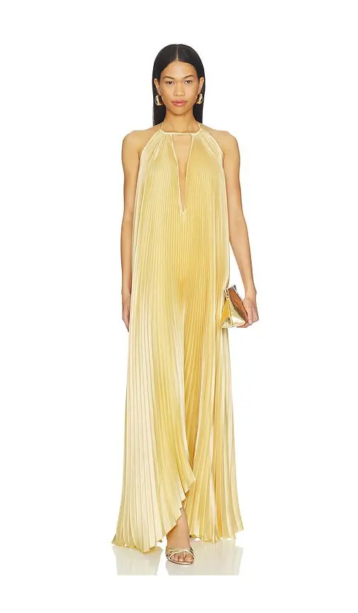 L'IDEE Boheme Gown - Yellow