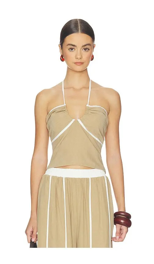 SANCIA The Makena Halterneck Top