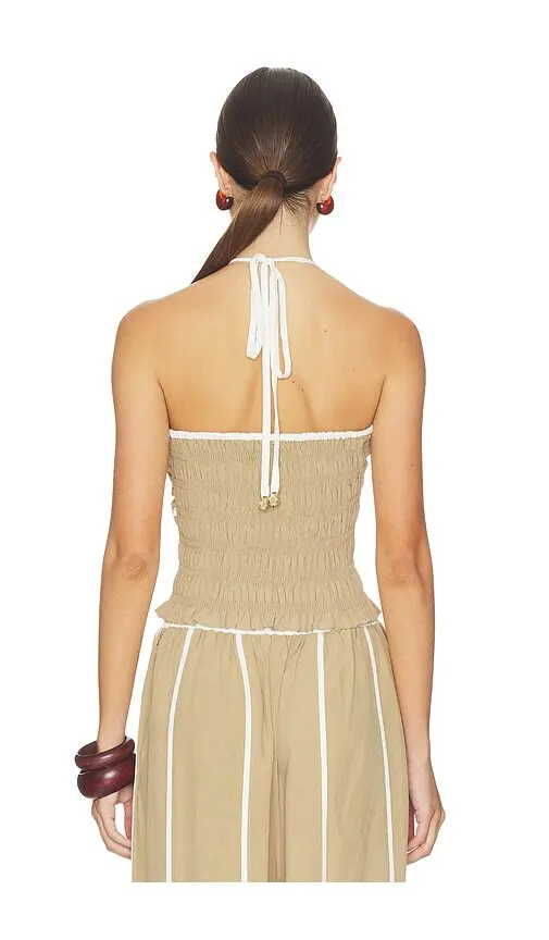 SANCIA The Makena Halterneck Top