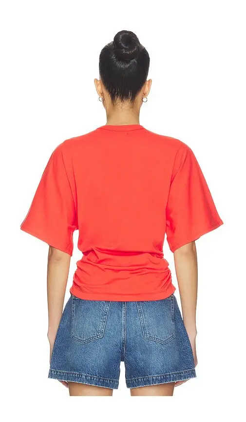 PISTOLA Veronica Ruched Tee Shirt