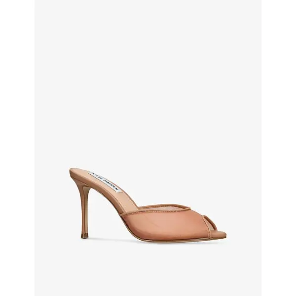 Steve Madden Rollout-m Mesh Heeled Pumps - Tan