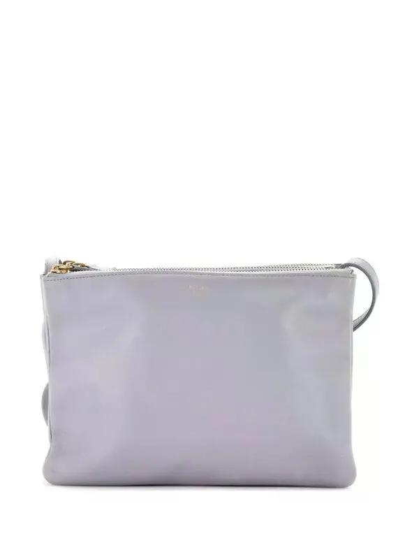 Celine Trio Large Crossbody Bag - Grey