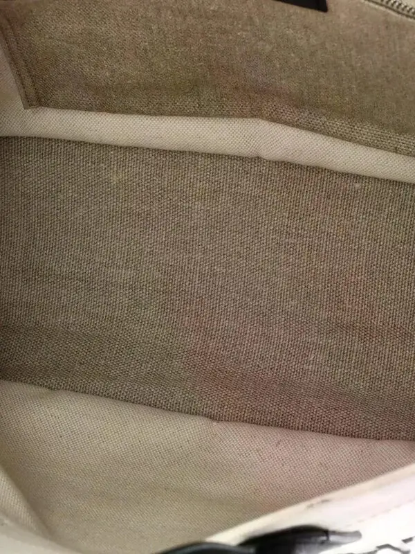 Saint Laurent Rive Gauche Shopper Small Tote Bag - Neutrals