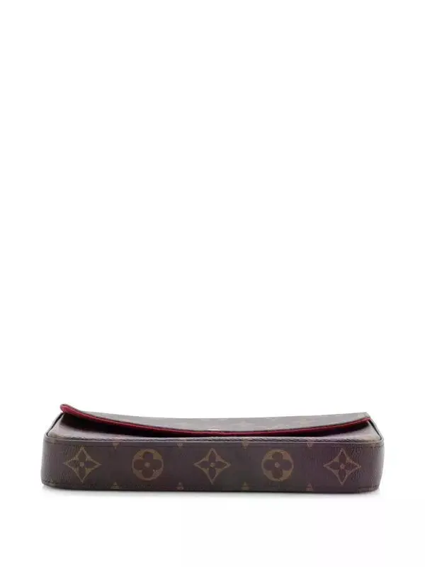 LOUIS VUITTON Felicie Pochette Monogram Canvas - Brown