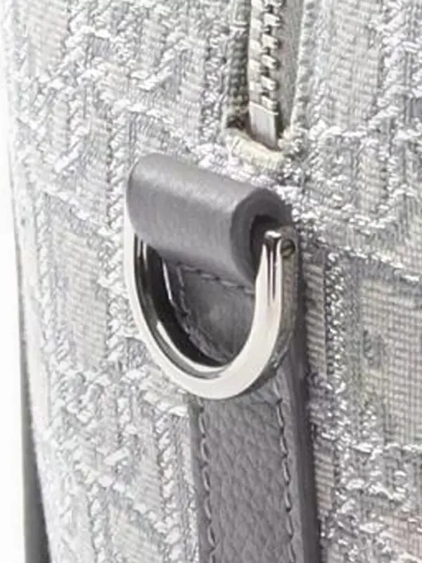 Dior 2021-2026 Oblique Jacquard Lingot 26 Satchel - Grey