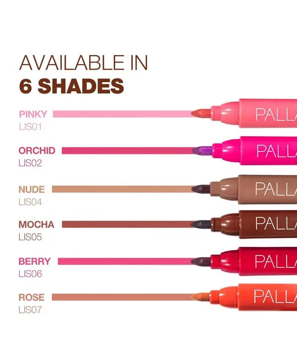 PALLADIO Lip Stain 0.11 Oz - Nude