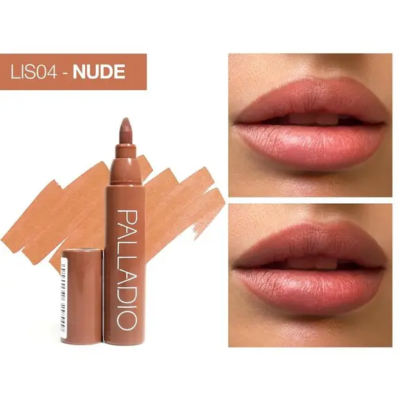 PALLADIO Lip Stain 0.11 Oz - Nude