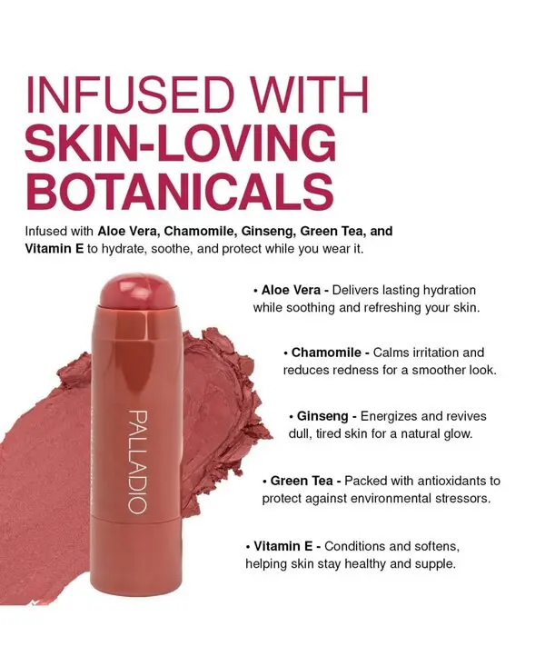 PALLADIO I'm Blushing 2-in-1 Cheek And Lip Tint - Darling